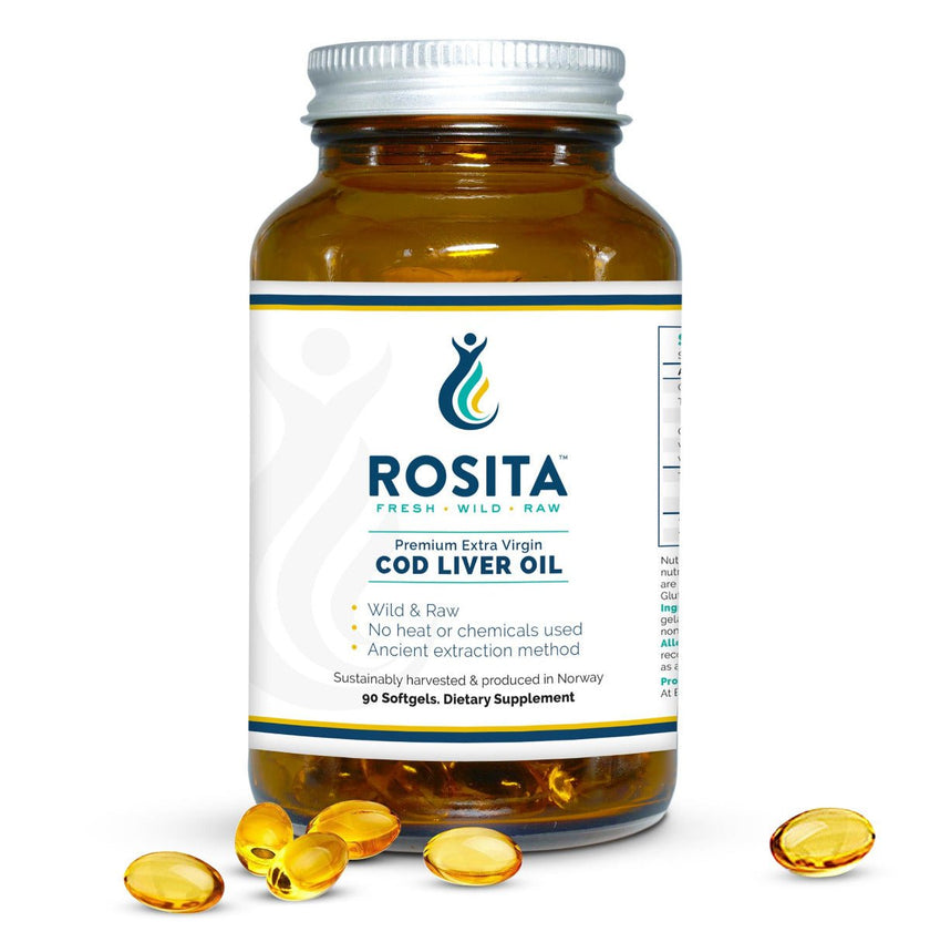 Rosita Extra Virgin High Quality Cod Liver Oil from Norway in capsules ...